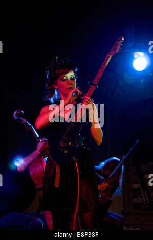 Catherine Anne Davis performs on stage at Bush Hall in London Stock ...