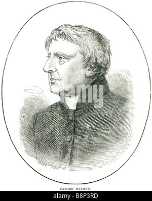 father Theobald Mathew famine stricken poor 1845 Stock Photo - Alamy
