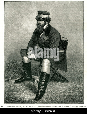 Howard Russell (1820-1907) Irish-born British journalist. War ...