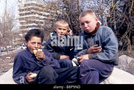 Russia homeless children Stock Photo: 109206745 - Alamy