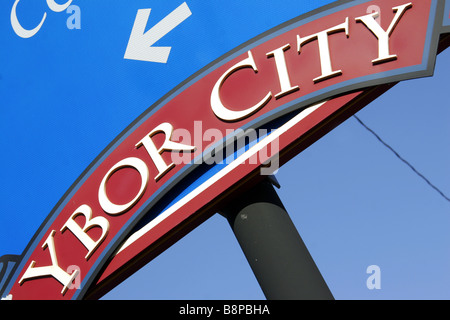 Ybor City sign Ybor City Tampa Florida USA Stock Photo - Alamy