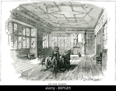 The Old Star Chamber, English court of law, Westminster, London ...