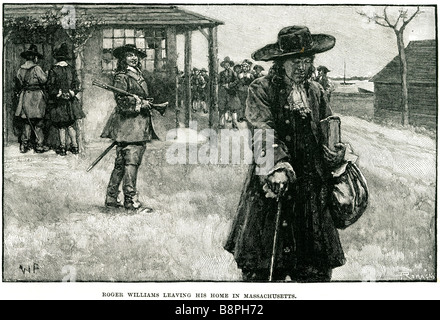 Roger Williams, 1603 - 1683 Stock Photo - Alamy