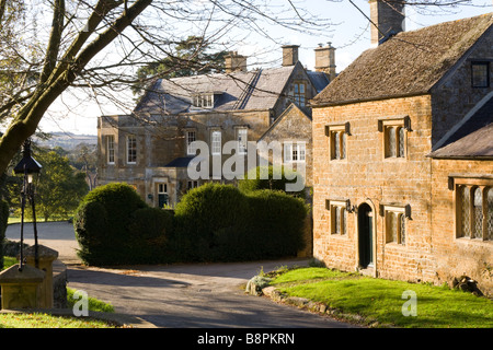 Adlestrop House in the Cotswold village of Adlestrop, Gloucestershire ...