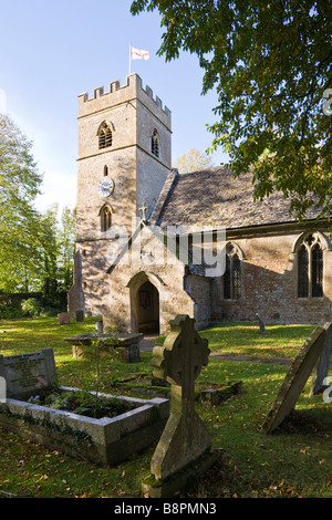St. Edward`s Church, Evenlode, Gloucestershire, England, UK Stock Photo ...