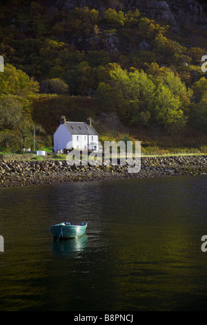 Lower Diabaig. Looking across the calm and peaceful bay, South East ...