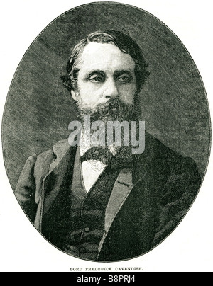 Lord Frederick Cavendish, 19th century British Liberal politician ...