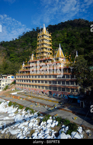Temple, Swarg Ashram, Rishikesh, Uttarakhand, India Stock Photo - Alamy