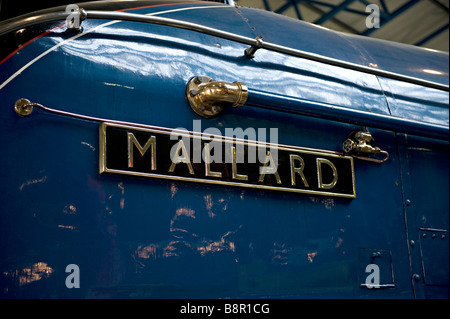 Mallard the record breaking locomotive Stock Photo - Alamy