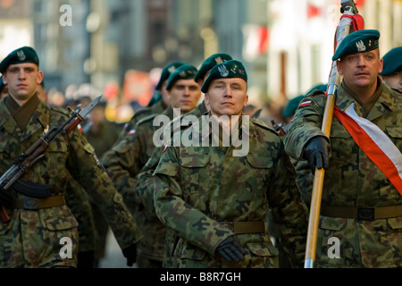 Soldiers march during an Independence Day military parade in Bogota ...