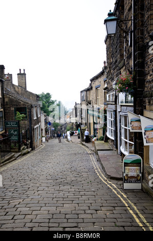Howarth home of the Bronte sisters Stock Photo - Alamy