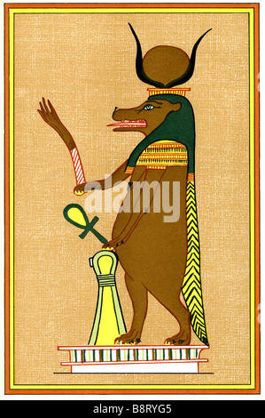 Religion Egypt Taweret Stock Photo - Alamy