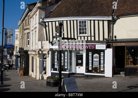 High Street, Halstead, Essex, England, United Kingdom Stock Photo - Alamy