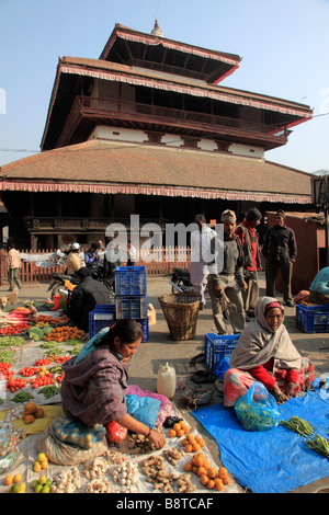 Nepal, Kathmandu, Durbar Square, Kastha Mandap Stock Photo - Alamy