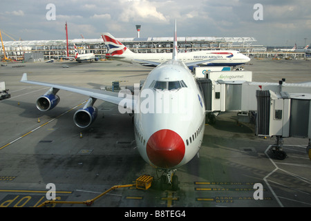 RED NOSE DAY. BA 747 Stock Photo - Alamy