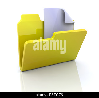 New Folder Icon Stock Photo - Alamy