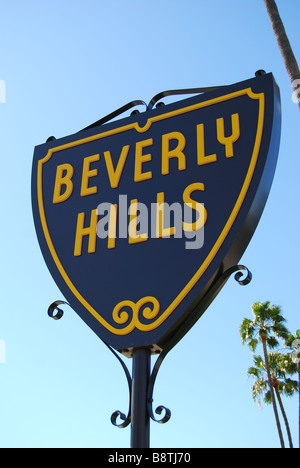The Beverly Hills sign Stock Photo - Alamy
