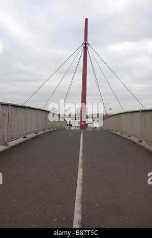 A Pedestrian Bridge passing over the North Circular Road at Ace Corner ...