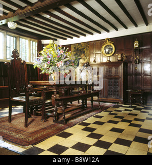 The Hall at Bateman's, East Sussex. Bateman's was the home of the Stock ...