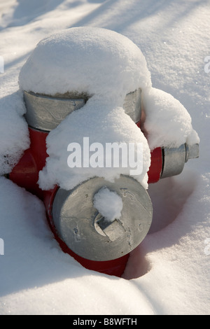 snow covered hydrant Stock Photo - Alamy