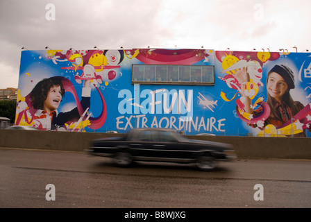 billboard on the roadside beirut lebanon Stock Photo - Alamy