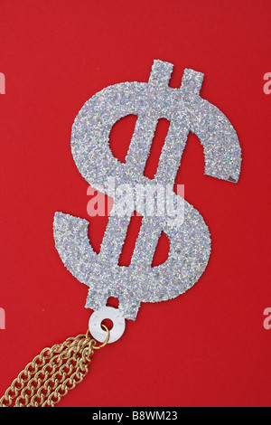 SPARKLING SILVER DOLLAR SIGN ON BLACK BACKGROUND VERTICAL BDB11131 ...