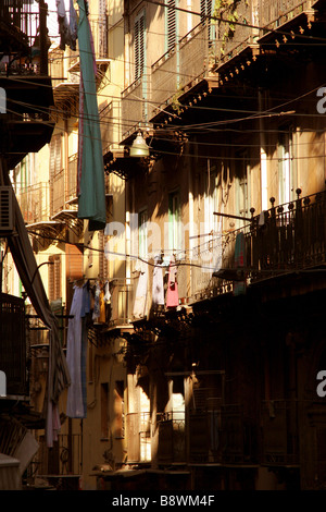 La Kalsa neighbourhood district in Palermo Sicily Stock Photo - Alamy