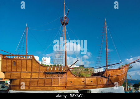Replica of the ship Santa Maria of Christoph Columbus, The museum of ...