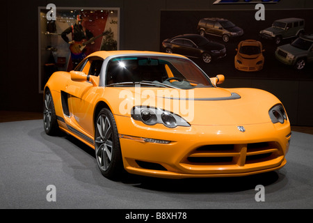Dodge Circuit EV shown at a European motor show Stock Photo - Alamy