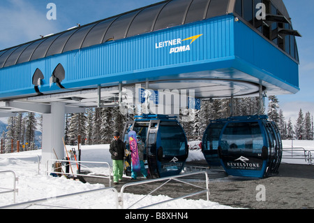 Revelation Gondola top station, Revelstoke Mountain Resort, Revelstoke ...