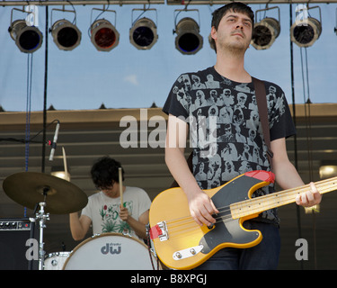 Deerhunter bassist Josh Fauver Stock Photo - Alamy