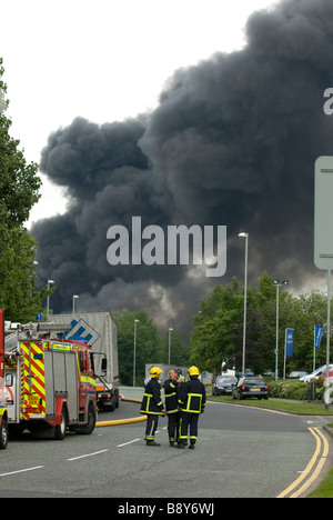 Large Fire Smoke Cloud Stock Photo - Alamy