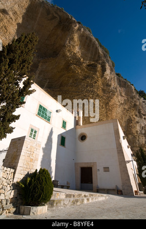 Majorca, Randa mountain, Santuario de nostra senora de Cura sculpture ...