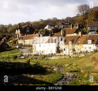 Sandsend - England Stock Photo - Alamy