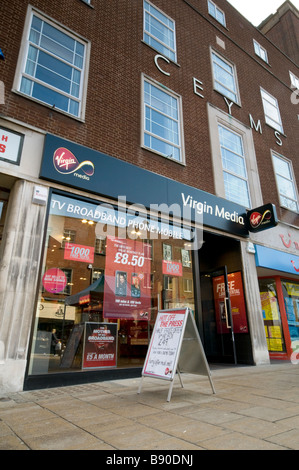 Virgin Media Shop, UK Stock Photo - Alamy