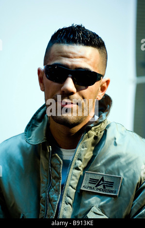 Bushido, a German-Tunisian rapper Stock Photo - Alamy