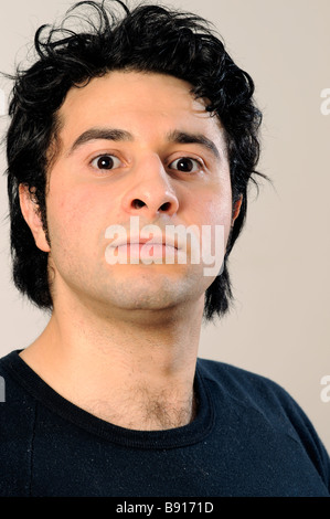 male portrait actor funny comic Stock Photo - Alamy