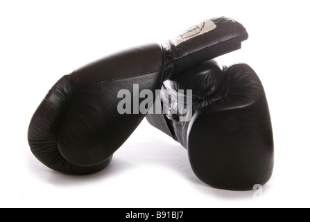 Boxing gloves cutout Stock Photo - Alamy