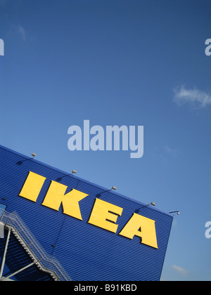 IKEA furniture store emblem Stock Photo - Alamy