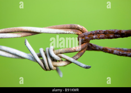 Joining barbed wire store