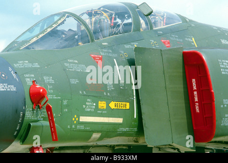 US Air Force F-4 Phantom close up Stock Photo - Alamy