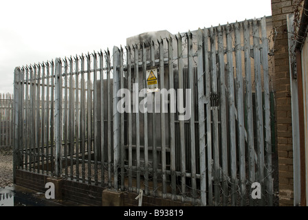 Electrical Substation Transformer on fire Stock Photo - Alamy