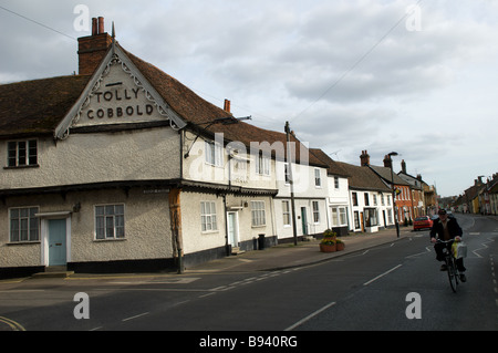 Needham Market high street near Ipswich, Suffolk, UK Stock Photo - Alamy