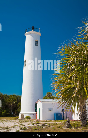 Egmont Key Lighthouse, located on a small island near the entrance to ...