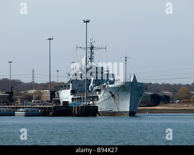 RFA Landing Ship Sir Percivale laid up in Southampton UK after being ...