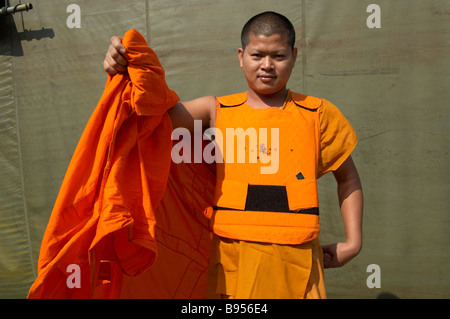 bullet proof monk vest body armor Stock Photo - Alamy