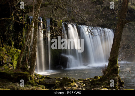 Neath valley waterfalls, South Wales Stock Photo - Alamy