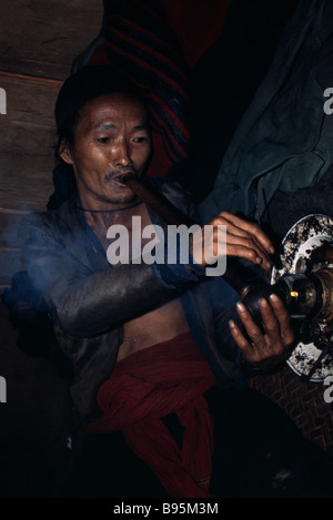 LAOS Tribal People Meo Tribe Stock Photo - Alamy