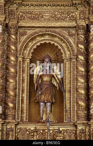 The interior of The Basilica of Bom Jesus of Old Goa (Goa Velha), house ...