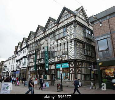The Ancient High House, Stafford town, Staffordshire, England, UK Stock ...